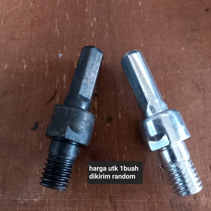 Jual baut konektor bor ke gerinda konector adaptor bor gurinda arbor ...