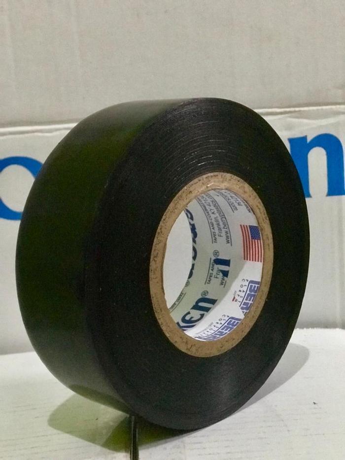 Jual polyken wrapping tape hitam / putih 2 inch x 100 feet - Kota ...