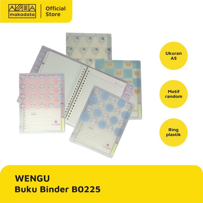 Jual BUKU BINDER NOTE A5 WENGU B0225 (1PCS) MURAH - Kota Surabaya ...