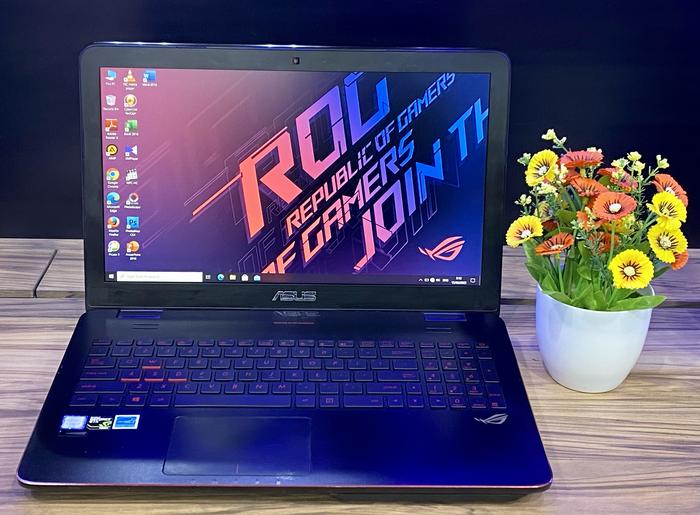 Jual Laptop Gaming Editing Rendering Asus ROG Intel Core i7 gen 6 dual ...