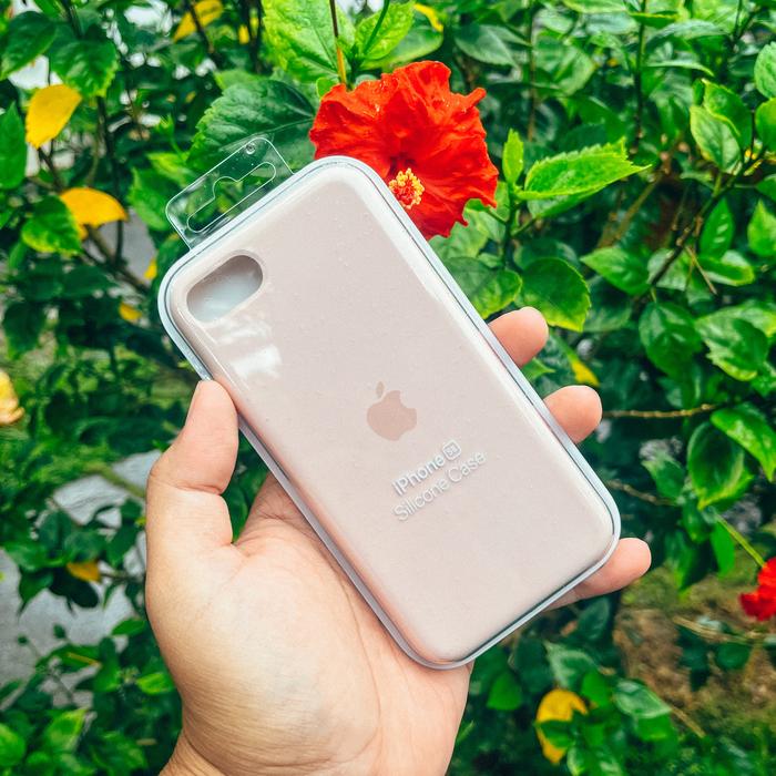 Jual Original Apple Silicone Case iPhone 7 / 8 / SE 2020 / SE 2022 iBox ...