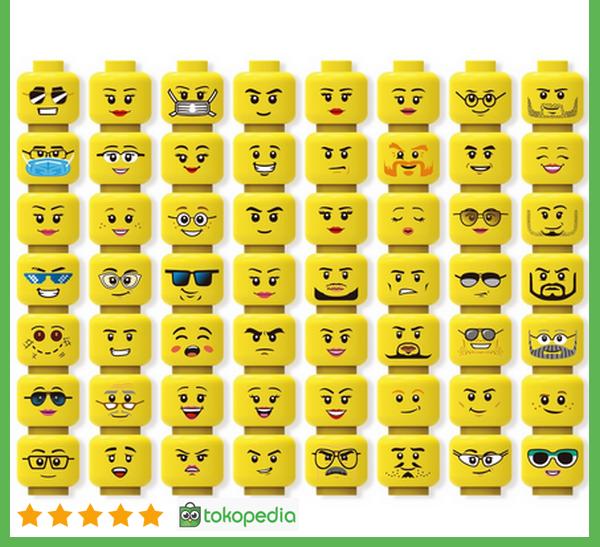 Jual Hot! 56pcs / Set Mainan Balok Bangun / Susun Model Lego Bentuk ...