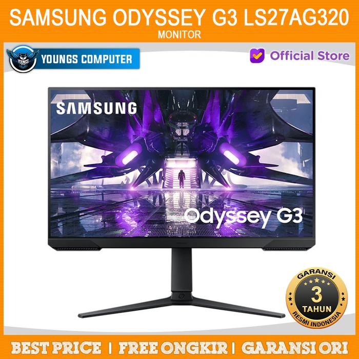 Promo LED SAMSUNG Odyssey G3 S27AG320 27" 165Hz 1ms Gaming Monitor ...
