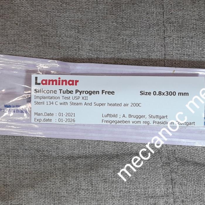 Jual Silikon Drain Tube 0.8x300mm Penrose original dari Laminar Germany ...