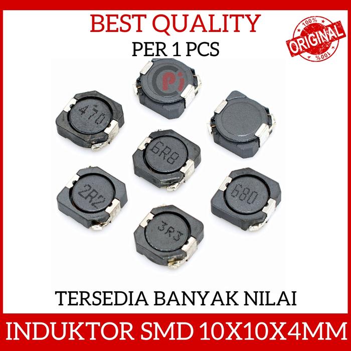 Jual Inductor SMD CDRH104R 10x10x4mm 33 22 470 uH Power Induktor Lilitan - 22uH (220) - Kota ...