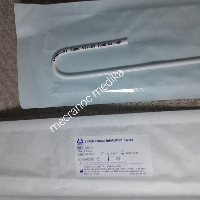 Jual stylet ETT 3.3 anak mandrin intubasi intubation endrotracheal ...