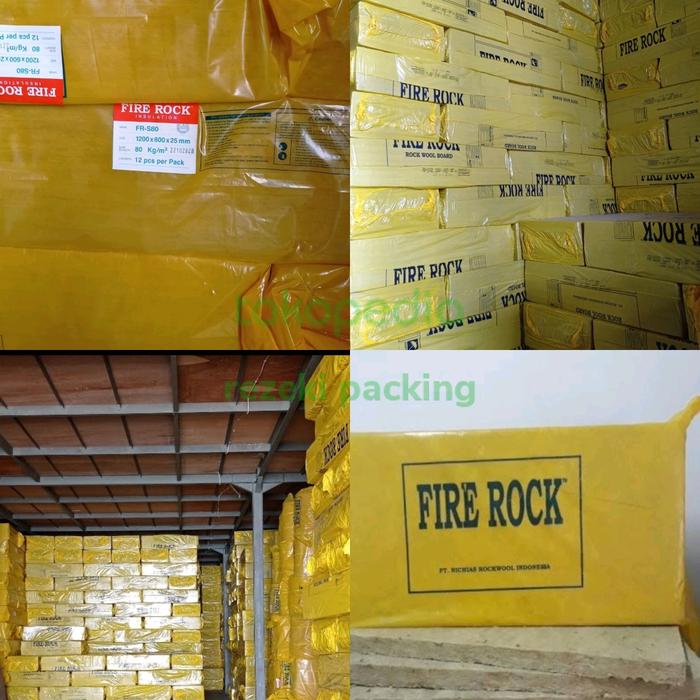 Jual Rockwool Sheet Fire Rock Density : 80K 25mm x 600 mm x 1200mm - Jakarta Barat - rezeki ...