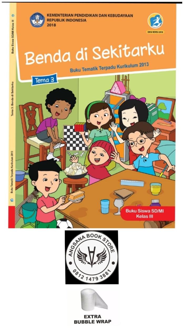 Jual Buku Paket Kelas 3 SD Penerbit KEMENDIKBUD K. 13 & K. MERDEKA ...