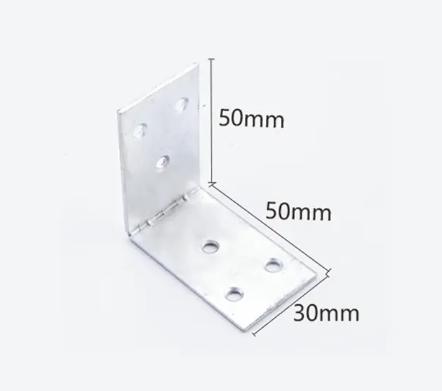 Jual Isi 4Pcs Siku Untuk Rak Dinding Bracket Furniture Lemari Banyak ...