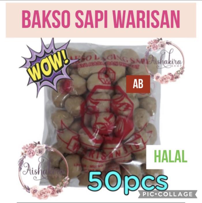 Jual Bakso sapi warisan 319 isi 50 - WarisanPREMIUM - Jakarta Timur ...