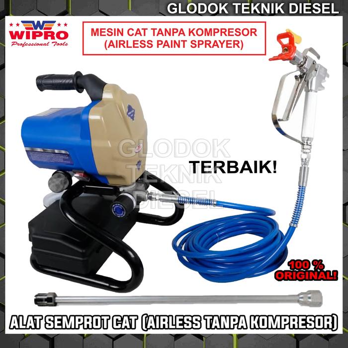 Jual WIPRO Mesin Semprot Cat Tanpa Kompresor Angin Udara Airless ...