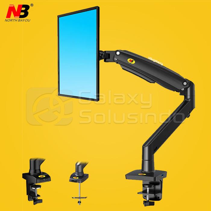 Jual North Bayou NB F80 17-30 Inch Vesa Swivel Single Bracket Monitor ...