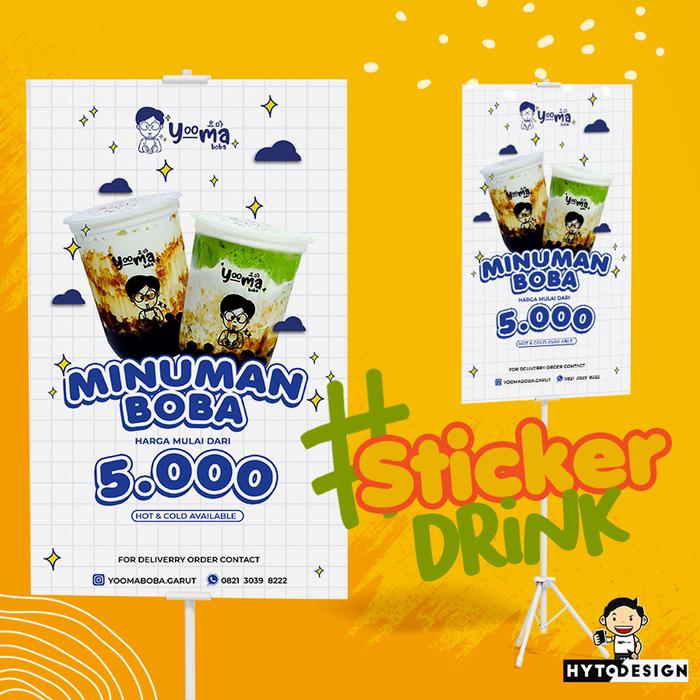 Jual STIKER BOOTH - DESAIN +1 M - Kota Bandung - Hytodesign | Tokopedia