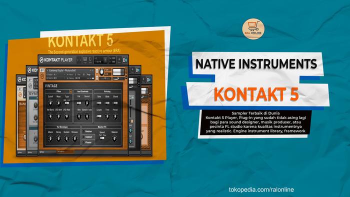 Jual Software VST Instrument Kontakt 5 OS WIN Bonus VST Library ...
