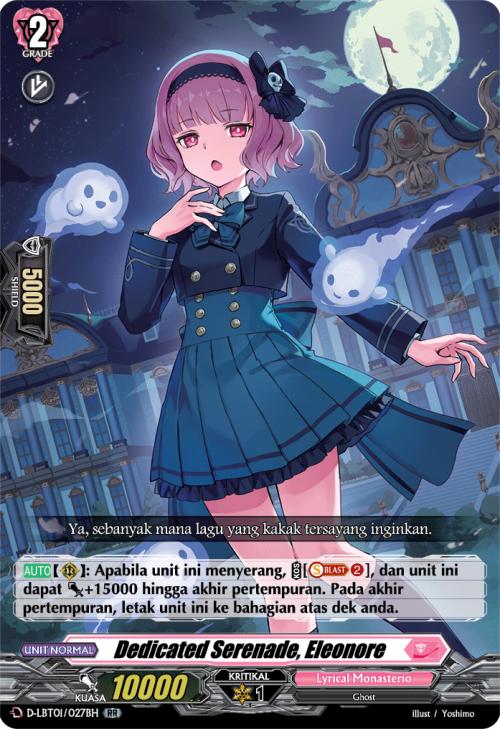 Jual Dedicated Serenade, Eleonore | D-LBT01 | RR | Bahasa Vanguard - Jakarta Barat - Carttu ...