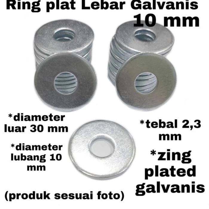 Jual Ring Plat putih galvanis Tebal / ring pelat / ring plate untuk ...