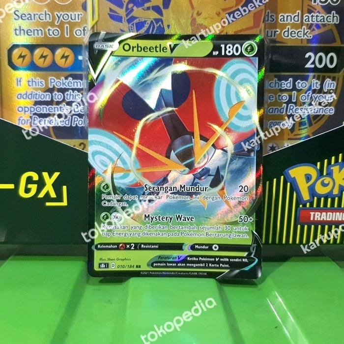 Jual Orbeetle V RR S8b 010/184 kartu pokemon TCG Indonesia - Kota Bekasi - kartupokebekasi ...