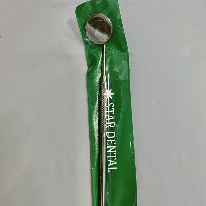 Jual Dental mirror with handle / kaca mulut lengkap gagang star - Kota ...