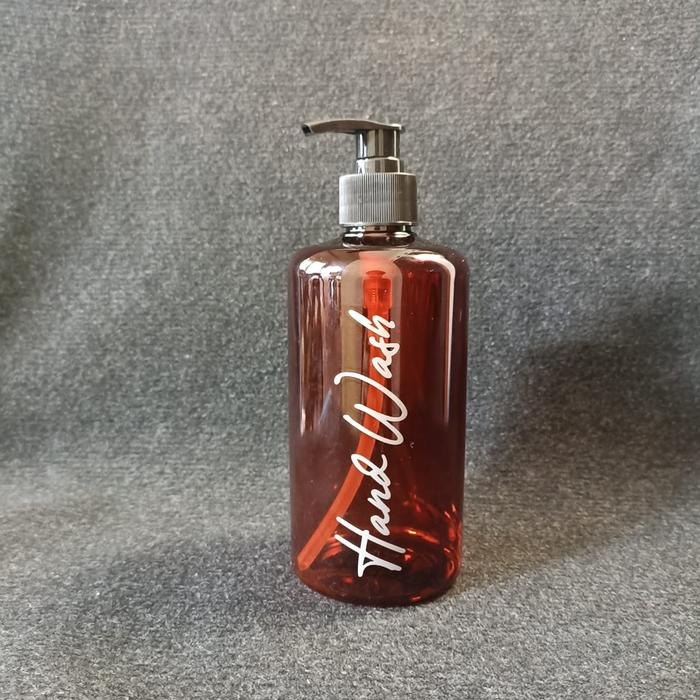 Jual Botol Reffil Sabun Cair 500 ml Minimalis Aesthetic Botol Sabun ...