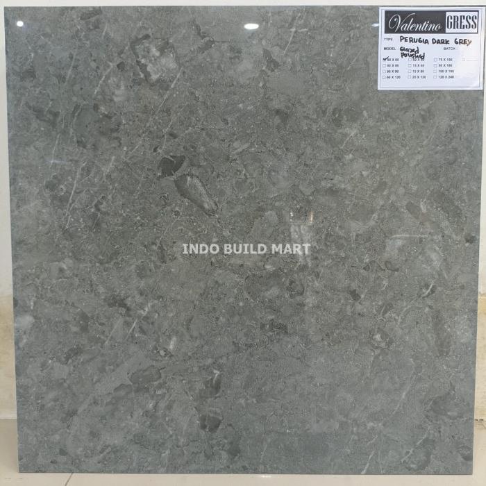 Jual Granit Valentino Gress PERUGIA DARK GREY Polished 60x60 cm ...