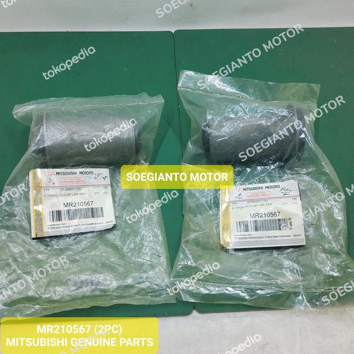 Jual MR210567 ORI MITSUBISHI BUSHING ARM LOWER BAWAH KUDA (2PC) - Kota ...