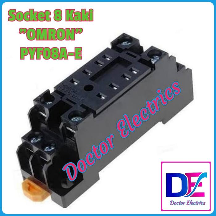 Jual OMRON SOCKET PYF08E PYF08A-E PYFZ-08-E PYFZ08E RELAY MY2N 8 KAKI 8 PIN - Jakarta Barat ...