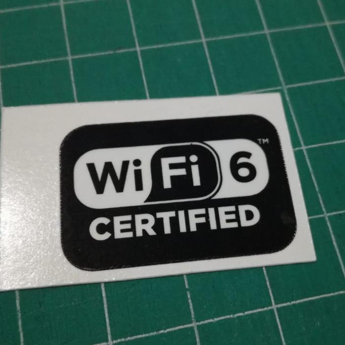 Jual Stiker Wifi 6 Certified - Kab. Cirebon - DJong Creative | Tokopedia