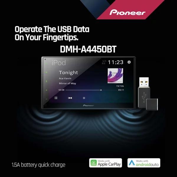 Jual Headunit Android Pioneer DMH A4450BT 7" Apple Carplay - Dinasti ...