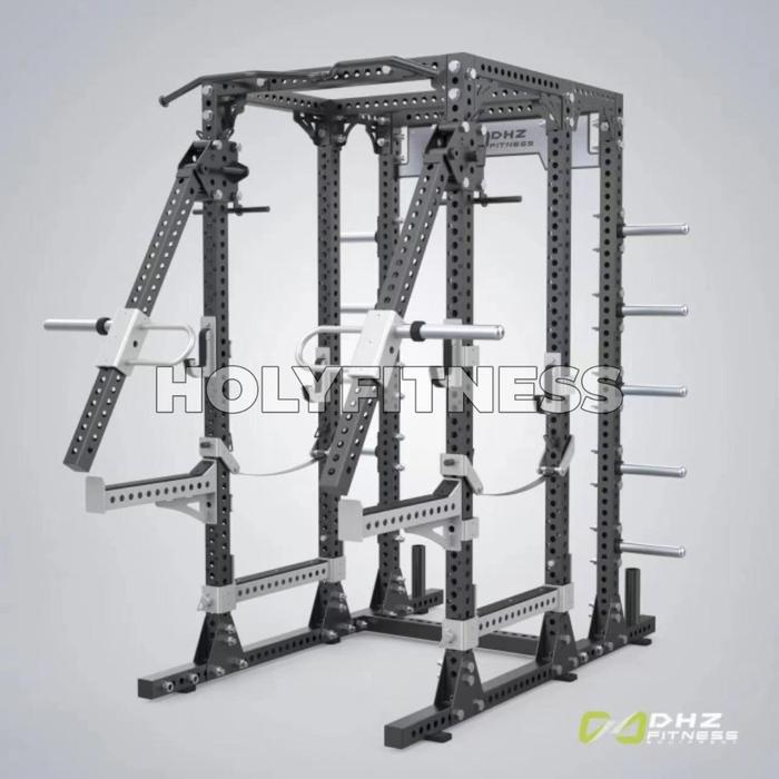 Jual DHZ Level Arm Rack E6212B Squat Power Stick Pull Up Bench Press ...