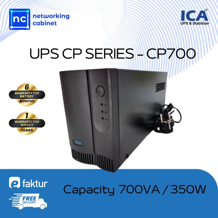Jual UPS ICA CP700 700 VA 350 Watt Mini PC Komputer Murah bkn APC ...