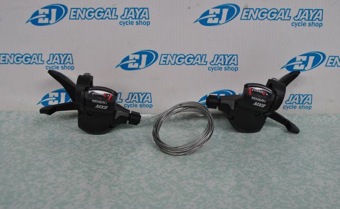 Jual Shifter Kanan Kiri Sensah MX9 27 Speed - 3 X 9 Speed Not Shimano ...