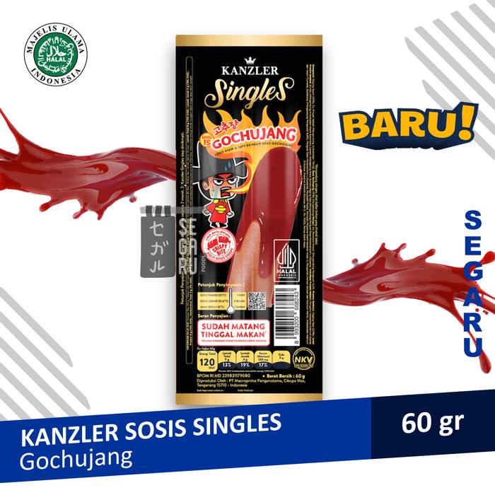 Jual Sosis KANZLER Singles Sosis / Bakso Original / Keju / Hot per Pack ...