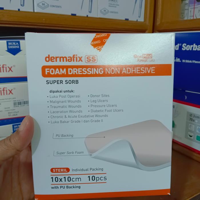 Jual Dermafix ss Foam dressing non adhesive 10 x 10cm - Jakarta Timur ...