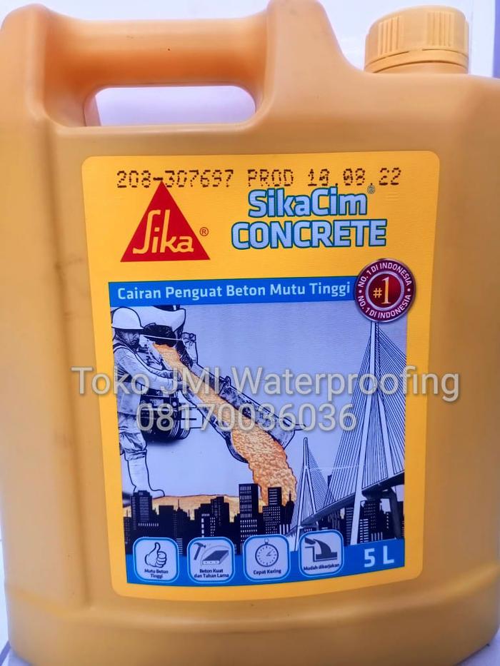 Jual Sika SikaCim Concrete Additive, 5 Liter - Kota Bekasi - Toko JMI ...