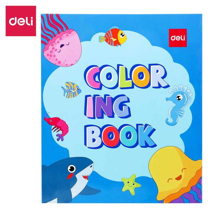 Promo Deli Children Coloring Book / Buku Mewarnai Anak Berbagai Tema ...