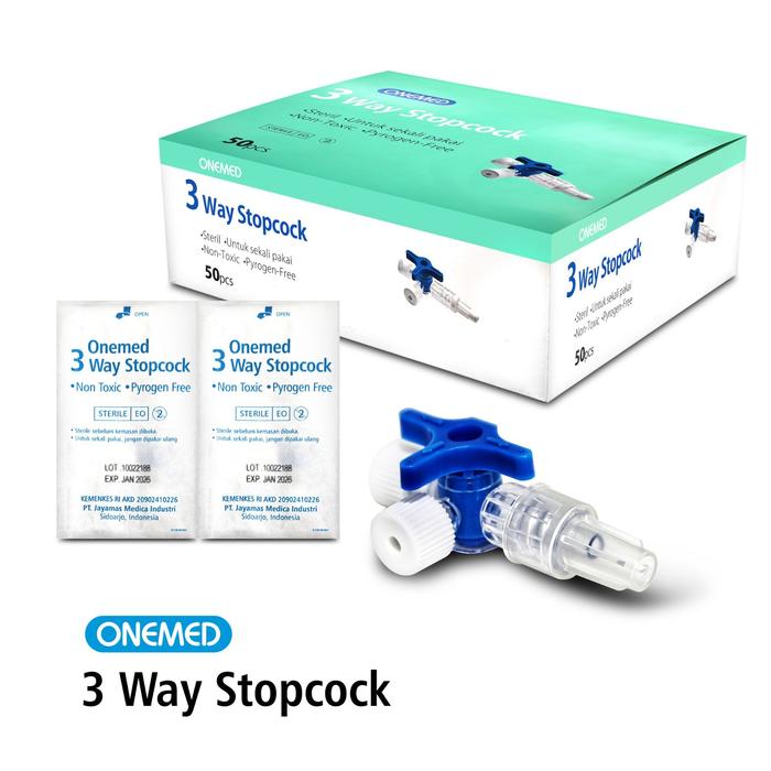 Jual Three Way Stopcock Onemed Box Isi 50 Pcs - Kota Tangerang - Onemed ...