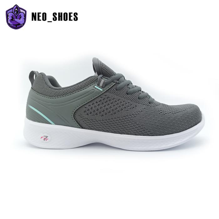 Jual Sepatu Running Wanita SPOTEC NAOMI - ABU TUA/PUTIH, 36 - Kab ...