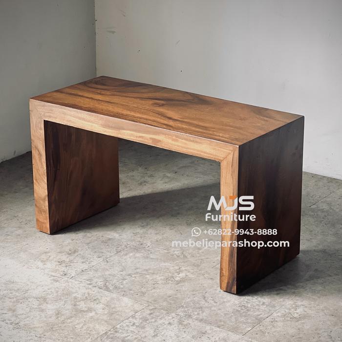 Jual Meja Side Table - Coffee Table Meja Tamu Kayu Solid Kotak ...