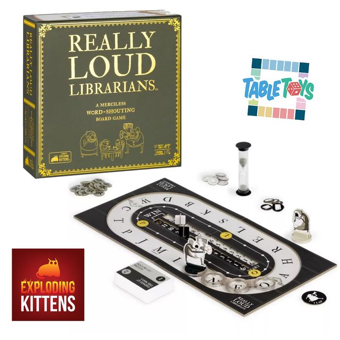 Jual Really Loud Librarians by Exploding Kittens Board Game | Boardgame ...