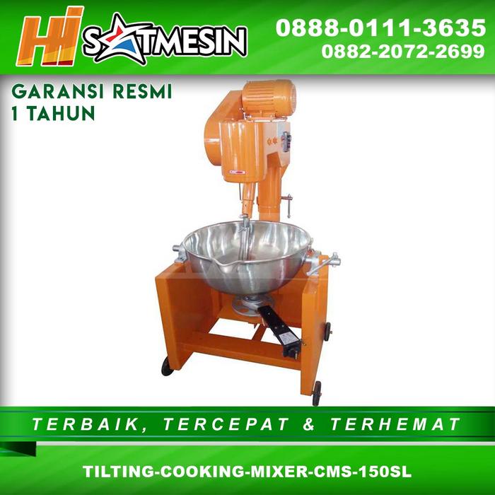 Jual Mesin Tilting cooking mixer Pengaduk pemasak dodol selai CMS-150SL ...