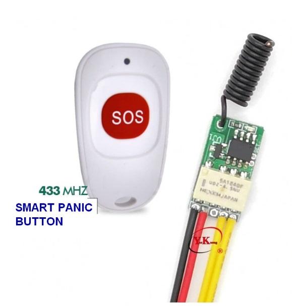 Jual Tombol Darurat 433Mhz sensor ( Smart Panic Button ) - Reciever ...