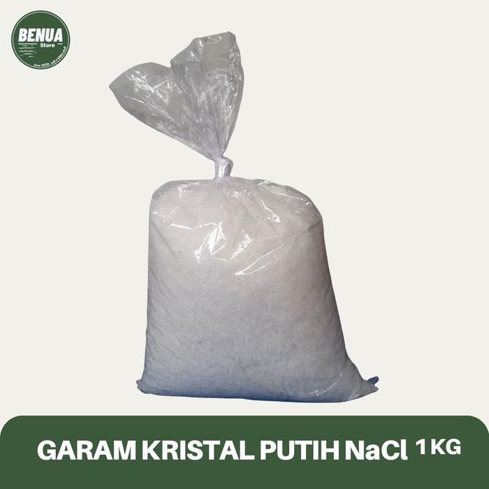 Jual Garam Kristal / Garam NaCl Natrium Chloride / Garam Krosok 1 kg ...