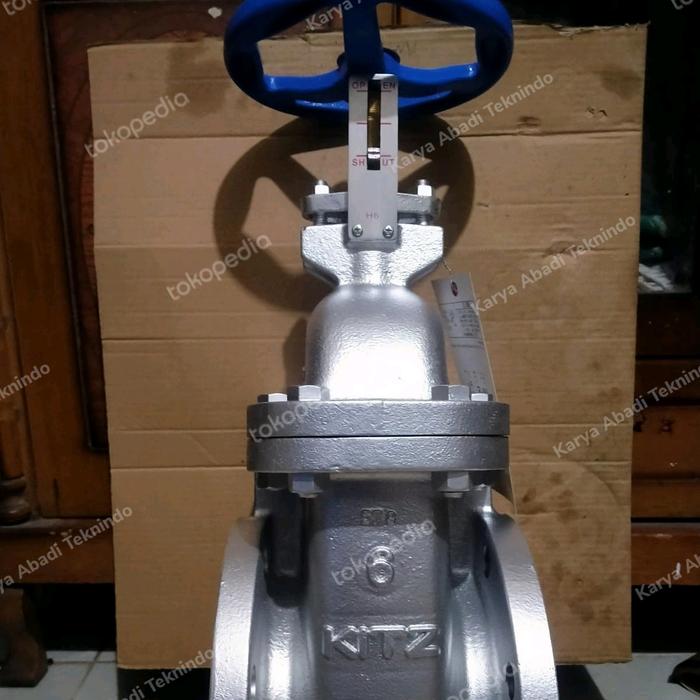 Jual Gate Valve Kitz Jis 10k Flange 6" inch / DN 150 - Jakarta Barat - Karya Abadi Teknindo ...