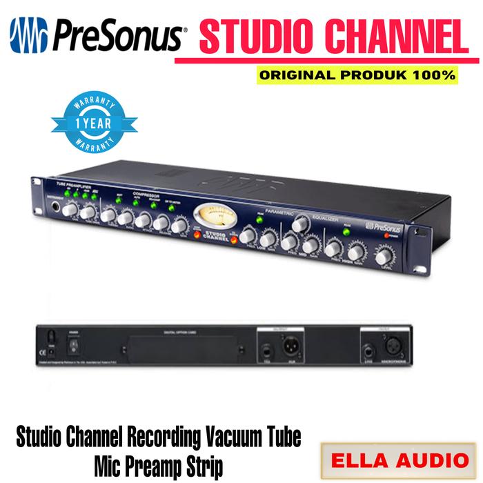 Jual Presonus Studio Channel Recording Vacuum Tube Mic Preamp - Jakarta ...