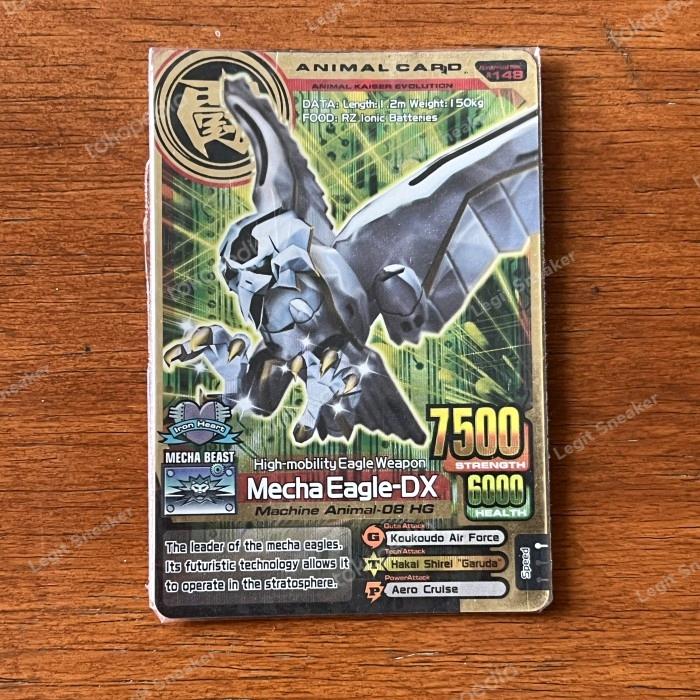 Jual Kartu Gold Rare Mecha Eagle DX Evo 4 Animal Kaiser 100% Original ...
