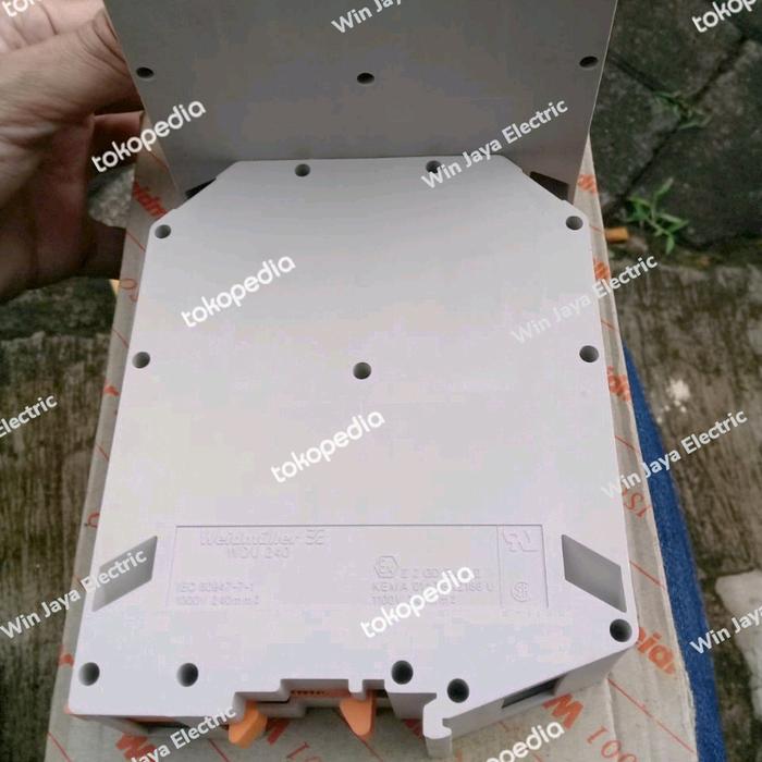 Jual Weidmuller Terminal Block WDU-240 Terminal Blok 240mm - Jakarta ...