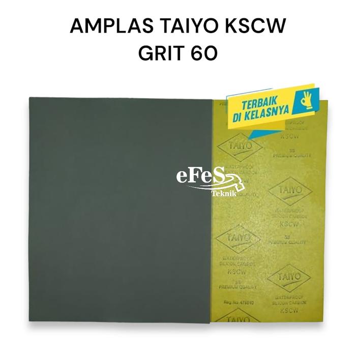 Jual Amplas TAIYO KSCW Waterproof Amplas Lembaran Grit 60 - 2000 - 180 ...