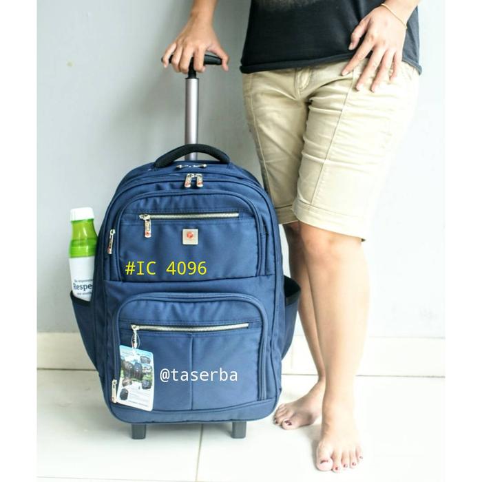 Jual Tas Ransel Trolley Polo InterClub IC 4096 Travel Jumbo Backpack ...