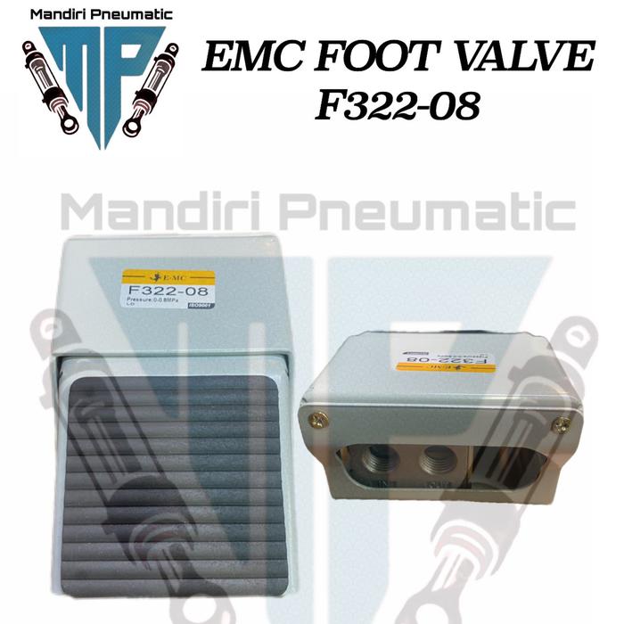 Jual Foot Valve Pneumatic EMC FV-320 / F322-08 - Jakarta Barat ...