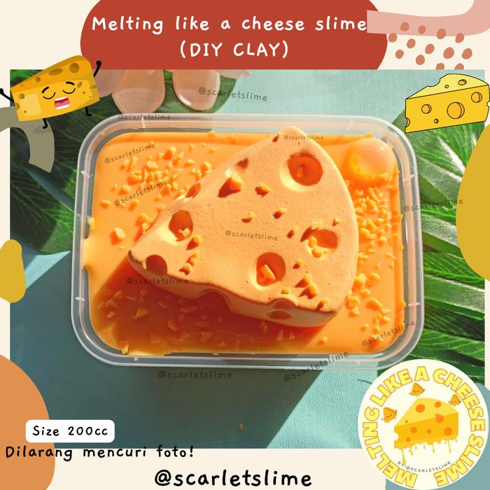 Jual Melting Like a Cheese Slime/ DIY Clay Slime - Kab. Buleleng ...